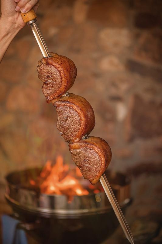 Espeto Inox para Churrasco 85 cm Tramontina - Home To You - Sua casa ...